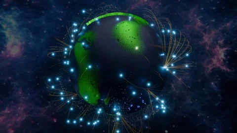 Global Network Animation Stock Footage ~ Royalty Free Stock Videos | Pond5