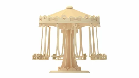 Carousel 3D Stock Footage ~ Royalty Free Stock Videos | Pond5