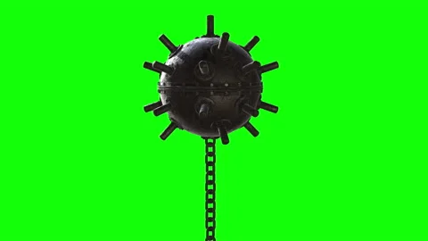 3d rendering on the green screen . Naval... | Stock Video | Pond5