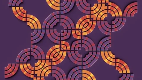 3D Interlocks Stock Footage ~ Royalty Free Stock Videos | Pond5