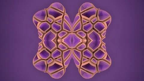 3d rendering loop animation of a symmetr... | Stock Video | Pond5