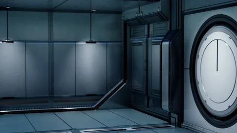 3D rendering of realistic sci-fi spacesh... | Stock Video | Pond5