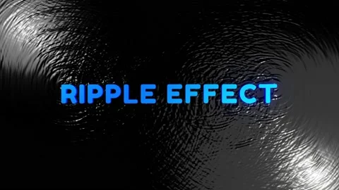Text Ripple Effect Stock Video Footage | Royalty Free Text Ripple ...