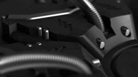 3D Robotic Machine Looping Animation Bac... | Stock Video | Pond5