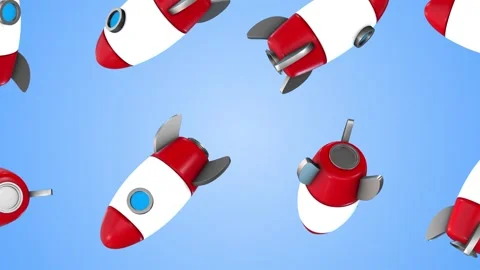 Rocket Animation Stock Video Footage | Royalty Free Rocket Animation Videos | Pond5