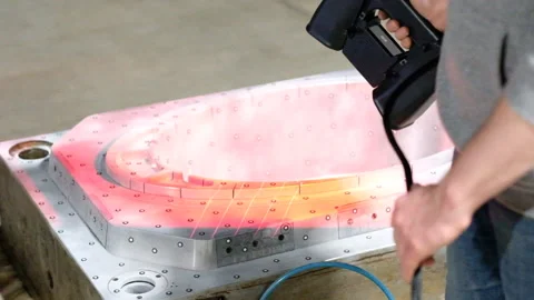 3d scanning, one of the stages in 3d sca... | Stock Video | Pond5