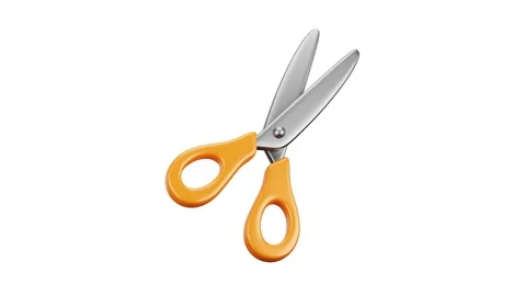 Scissor 3D Stock Videos – Royalty-Free HD & 4K Videos | Pond5