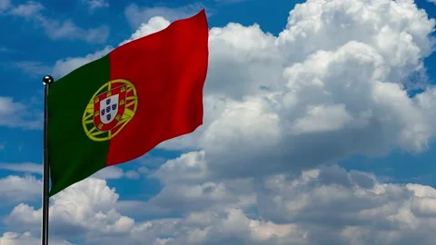 3D Seamless looping animation Portugal F... | Stock Video | Pond5