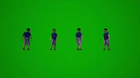 Green Screen Kids Playing Stock Footage ~ Royalty Free Stock Videos | Pond5