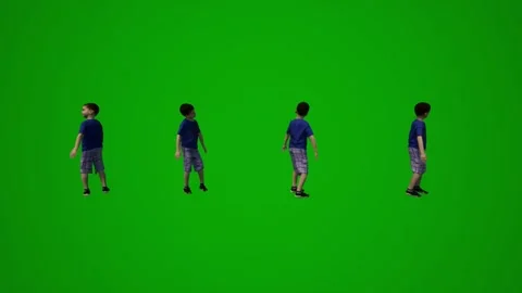 Green Screen Kids Playing Stock Footage ~ Royalty Free Stock Videos | Pond5