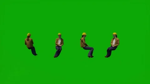 3D of several female production managers... | Stock Video | Pond5