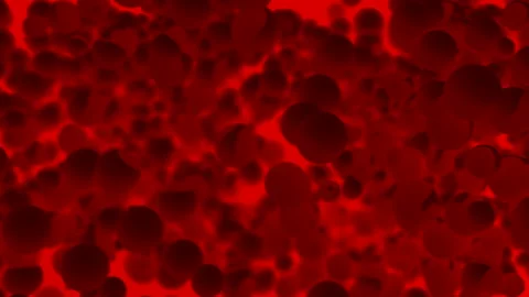 3d simulation of cells in microscopic vi... | Stock Video | Pond5