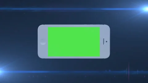 3D Smart Phone Animation with Green Scre... | Stock Video | Pond5