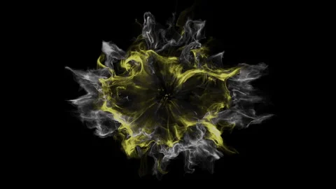 3D smoke explosion shock wave effect and... | Stock Video | Pond5