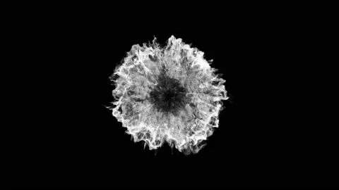 3D smoke explosion shockwave effect and ... | Stock Video | Pond5