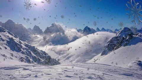 3D Snow – 3 Styles Loop Overlay (Motion Pack 2) ~ After Effects #283787451