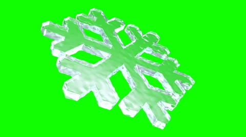 Snowflake 3D Stock Video Footage | Royalty Free Snowflake 3D Videos | Pond5