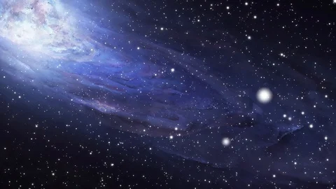 3d Space Background -Flying through star... | Stock Video | Pond5