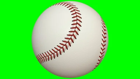 3D spinning baseball animation with a ch... | Stock Video | Pond5