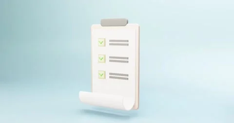 3d stylized animation of checking the co... | Stock Video | Pond5