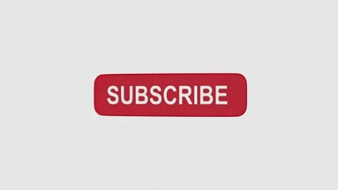 3D Subscribe Button Rotating on a Transp... | Stock Video | Pond5