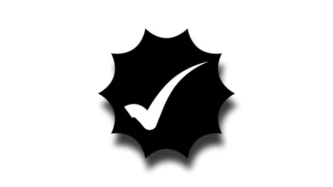 3D Success Icon Animation, Checkmark in ... | Stock Video | Pond5