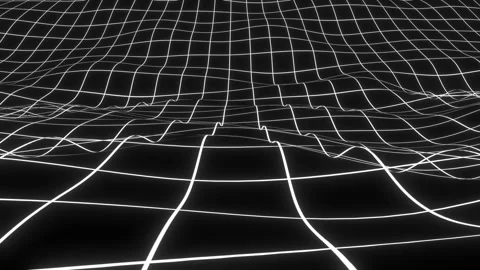 3d Technological Wavy Floor Surface Made... | Stock Video | Pond5