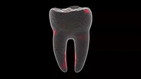 3D Tooth Scan Stock Footage ~ Royalty Free Stock Videos | Pond5