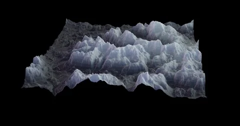 Topographic Map 3D Stock Footage ~ Royalty Free Stock Videos | Pond5
