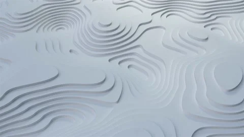 3d Topology Topographic Map Line animati... | Stock Video | Pond5