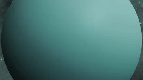 Planet Uranus Zoom Stock Footage ~ Royalty Free Stock Videos | Pond5