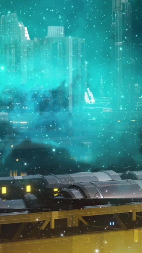 3d vertical video animation - Model of s... | Stock Video | Pond5