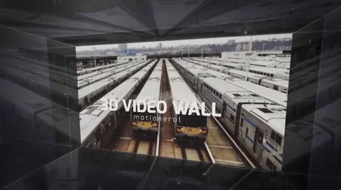 3d video wall ~ After Effects Template #68081919 | Pond5