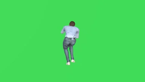 Green Screen Man Walking Stock Video Footage | Royalty Free Green ...