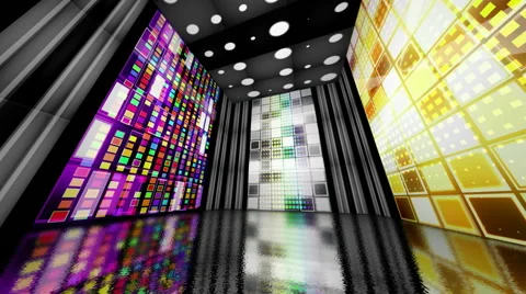 3D virtual studio 2 | Stock Video | Pond5