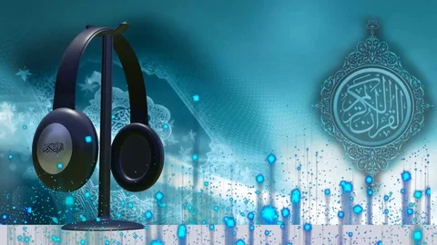 3D Virtual Studio Islamic Set Background | Stock Video | Pond5