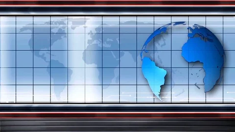 3D Virtual Studio Set Background | Stock Video | Pond5