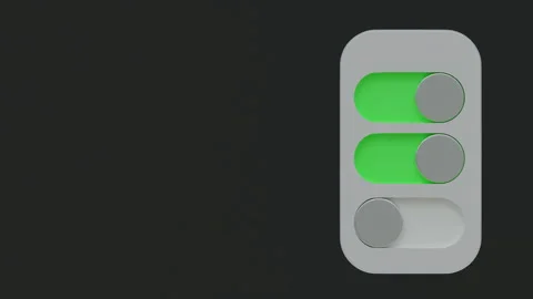 Switch Button 3D Stock Video Footage | Royalty Free Switch Button 3D Videos | Pond5