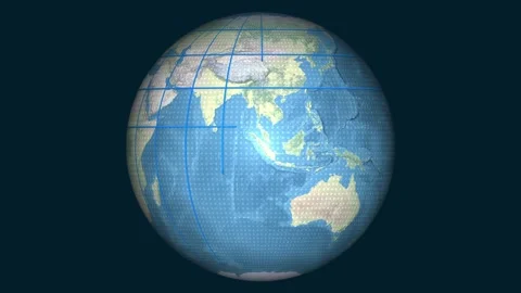 3D Earth Globe Map Stock Footage ~ Royalty Free Stock Videos | Pond5