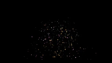 After Effects Template: 4 Confetti Overlays AEP #263421226