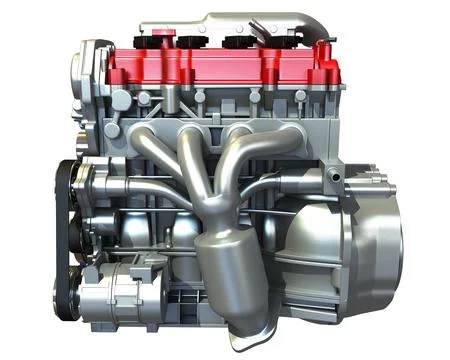 4 Cylinder Engine ~ 3D Model ~ Download #96448184 | Pond5
