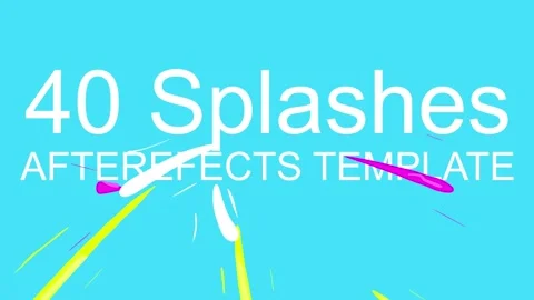 Animated Splash After Effects Templates ~ Projects | Pond5
