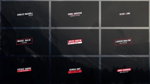 Minimal Lower Third After Effects Templates ~ Projects | Page 8