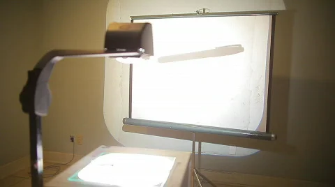 Overhead Projector Stock Video Footage | Royalty Free Overhead ...