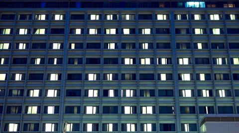 4K 25p Big city hospital building day to... | Stock Video | Pond5