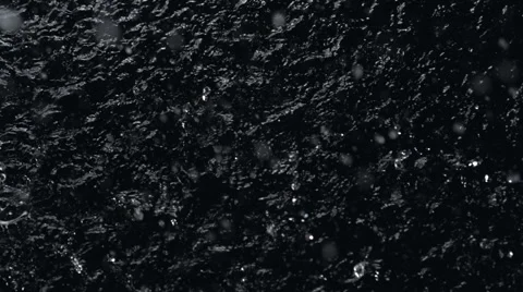 4K 30fps, Overhead heavy rain in puddle,... | Stock Video | Pond5