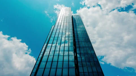 4K 30p office building,skyscraper,sun ra... | Stock Video | Pond5