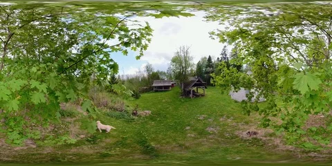 4K 360 VR immersive virtual panorama vid... | Stock Video | Pond5