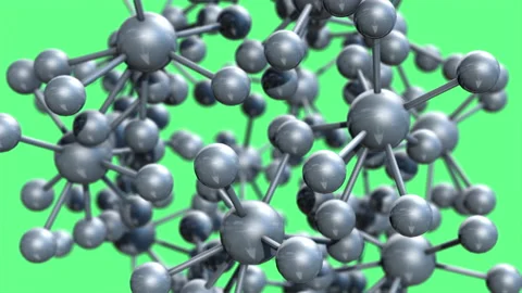 4k 3D animation - Complex Molecule Struc... | Stock Video | Pond5