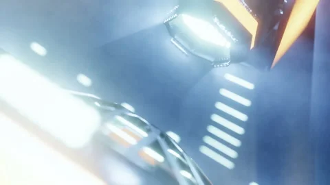 4k 3d animation of a futuristic sports s... | Stock Video | Pond5